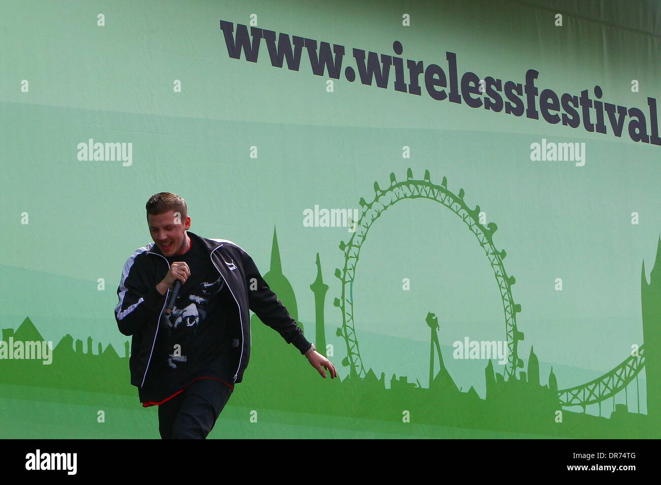 Professor Green Aka Stephen Paul Manderson High Resolution Stock ...