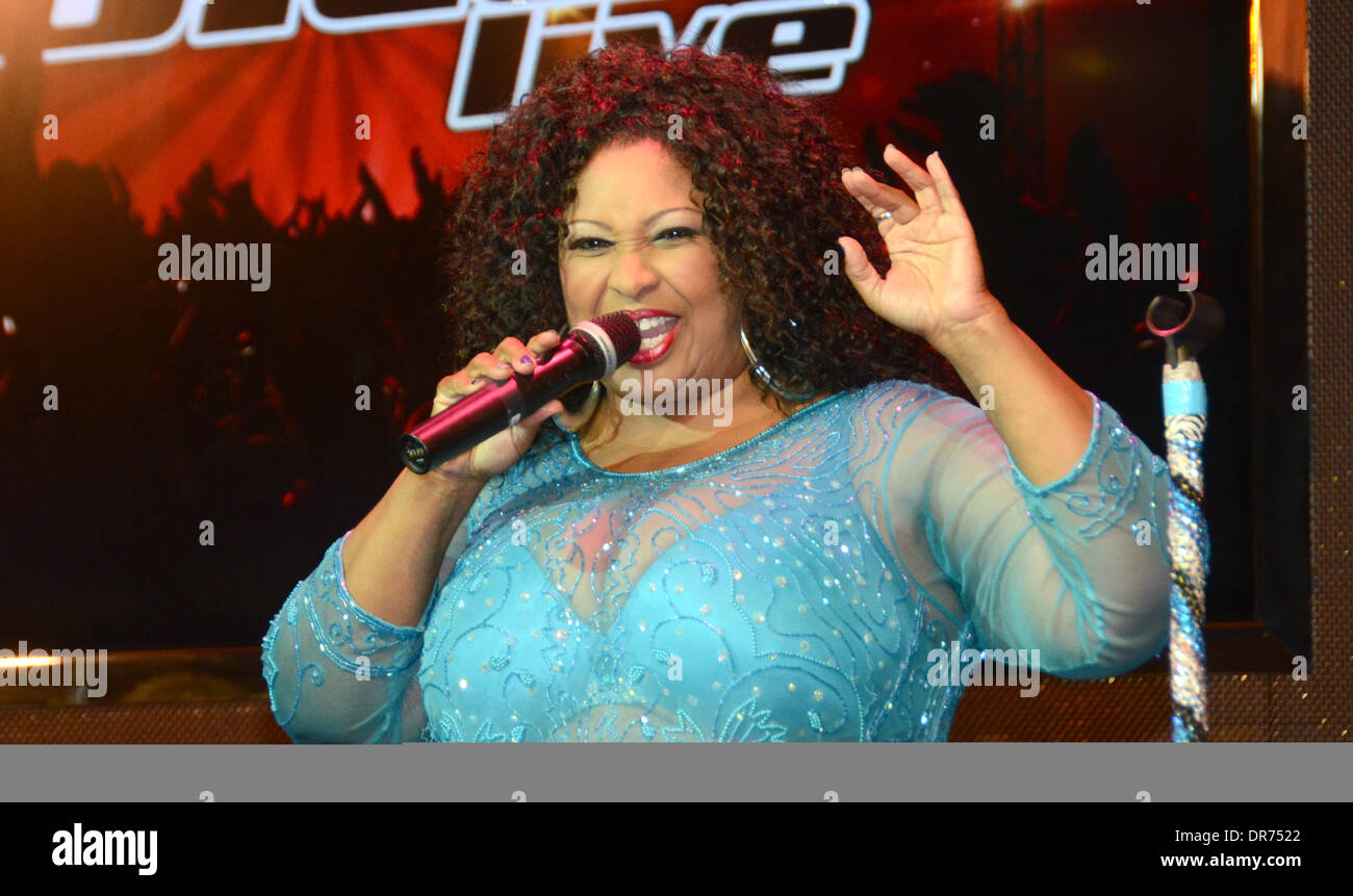 Kim Yarbrough The TV show 'The Voice' takes the 360 stage at the Parx ...