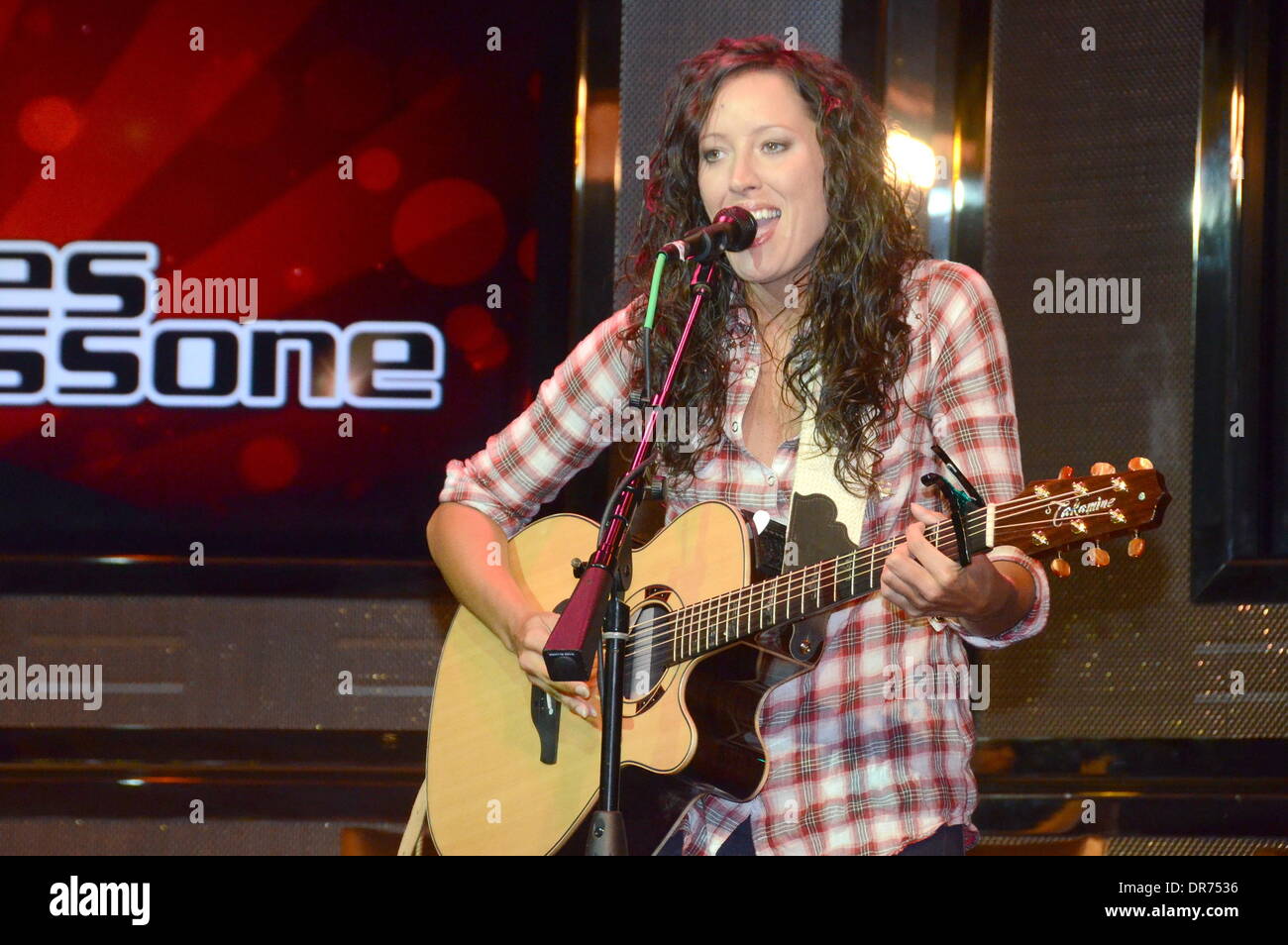 Karla Davis The TV show 'The Voice' takes the 360 stage at the Parx ...