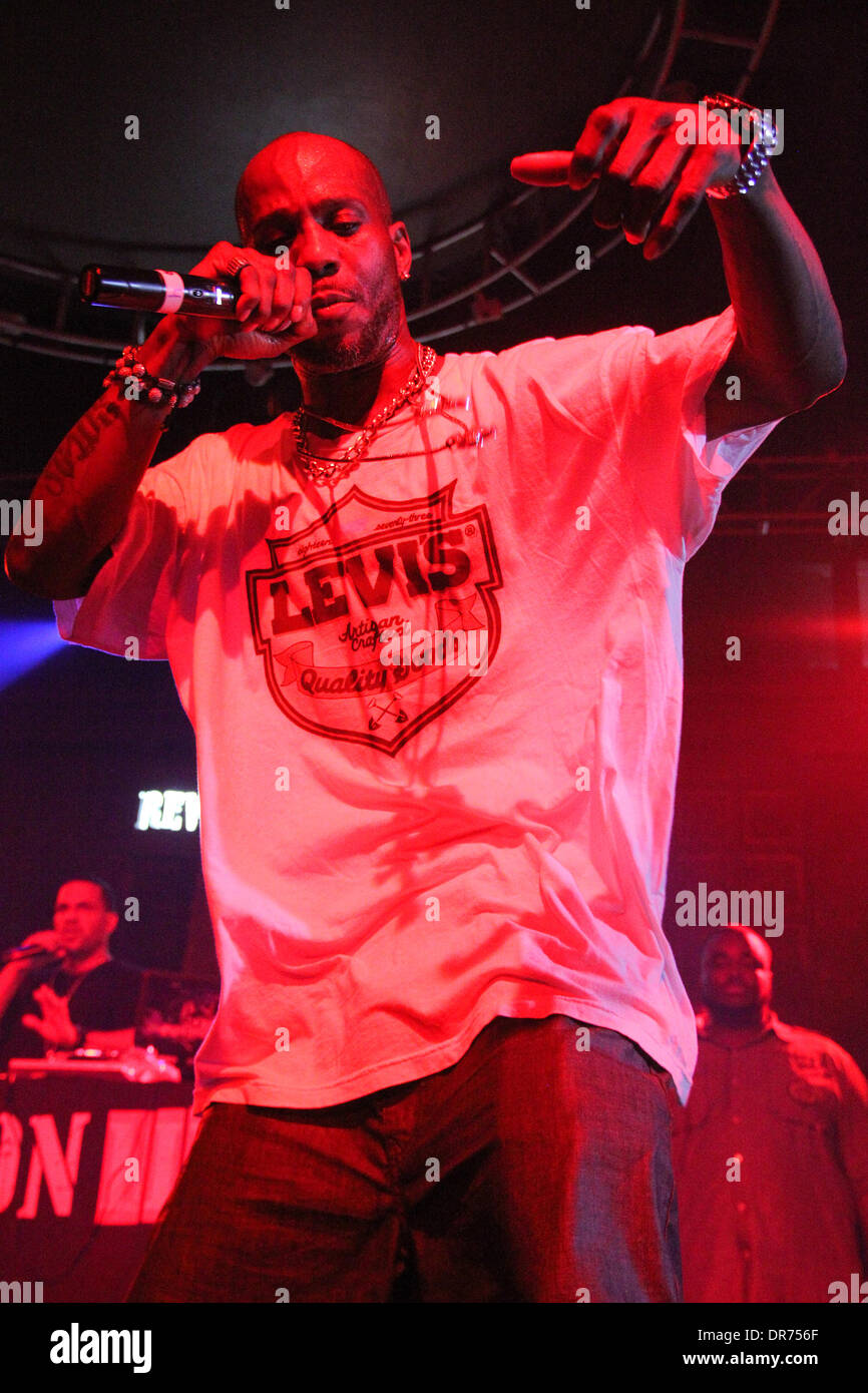 DMX performing and promoting his new CD 'Undisputed' at Revolution Live ...