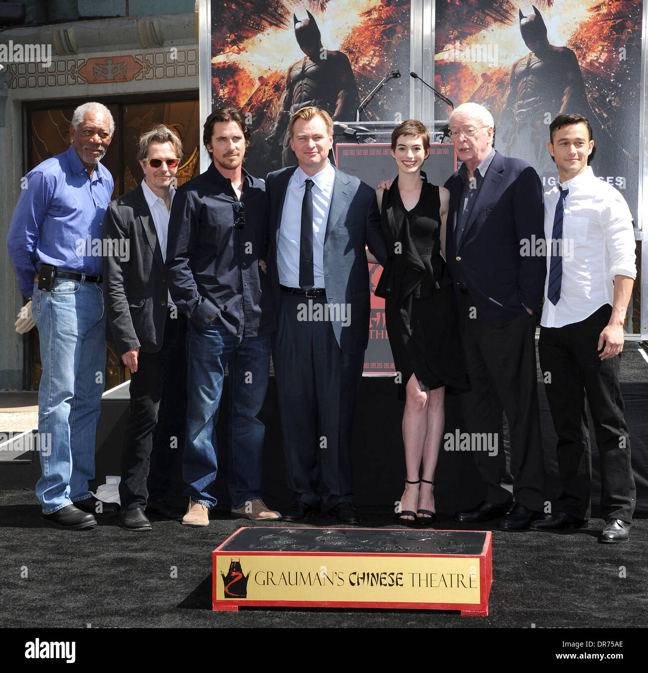 Morgan Freeman, Gary Oldman, Christian Balek Christopher Nolan, Anne ...