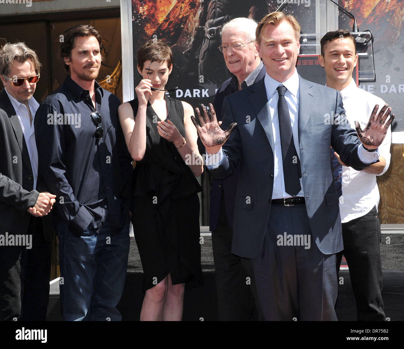 Christopher Nolan Hand and Foot print ceremony honoring Christopher ...