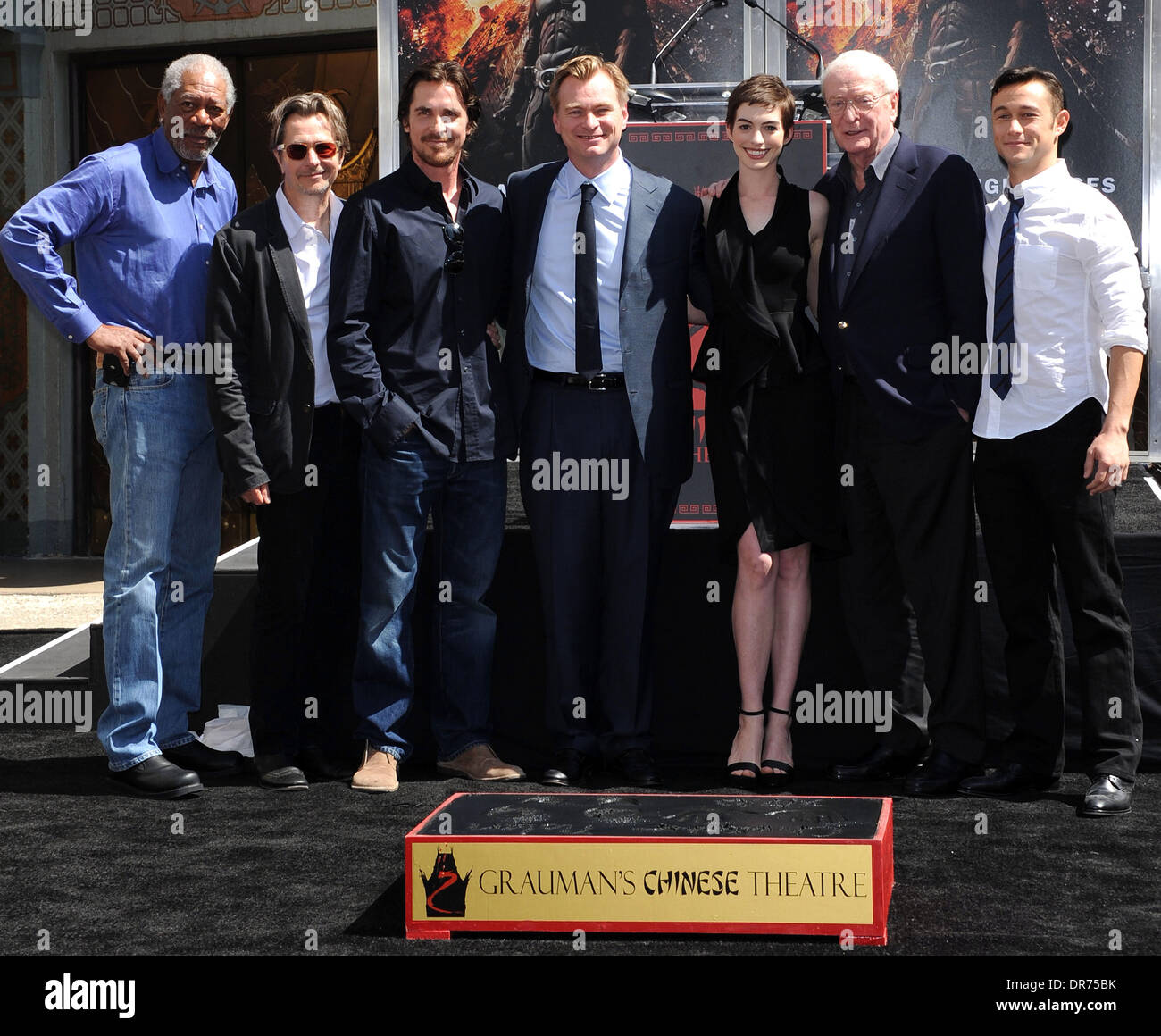 Morgan Freeman, Gary Oldman, Christian Balek Christopher Nolan, Anne ...