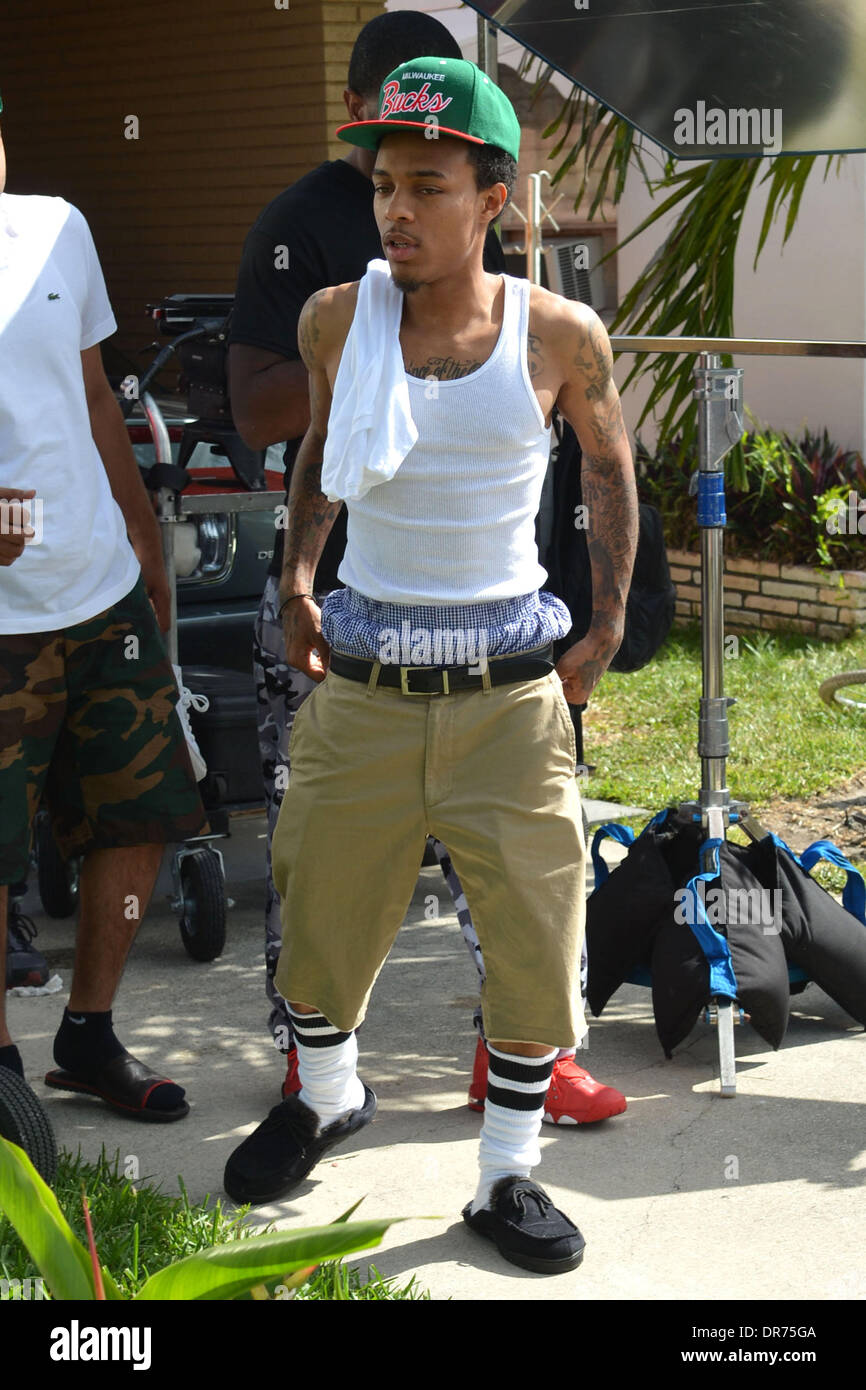 Bow Wow behind the scenes of 'We In Da Club' video shoot Hollywood ...