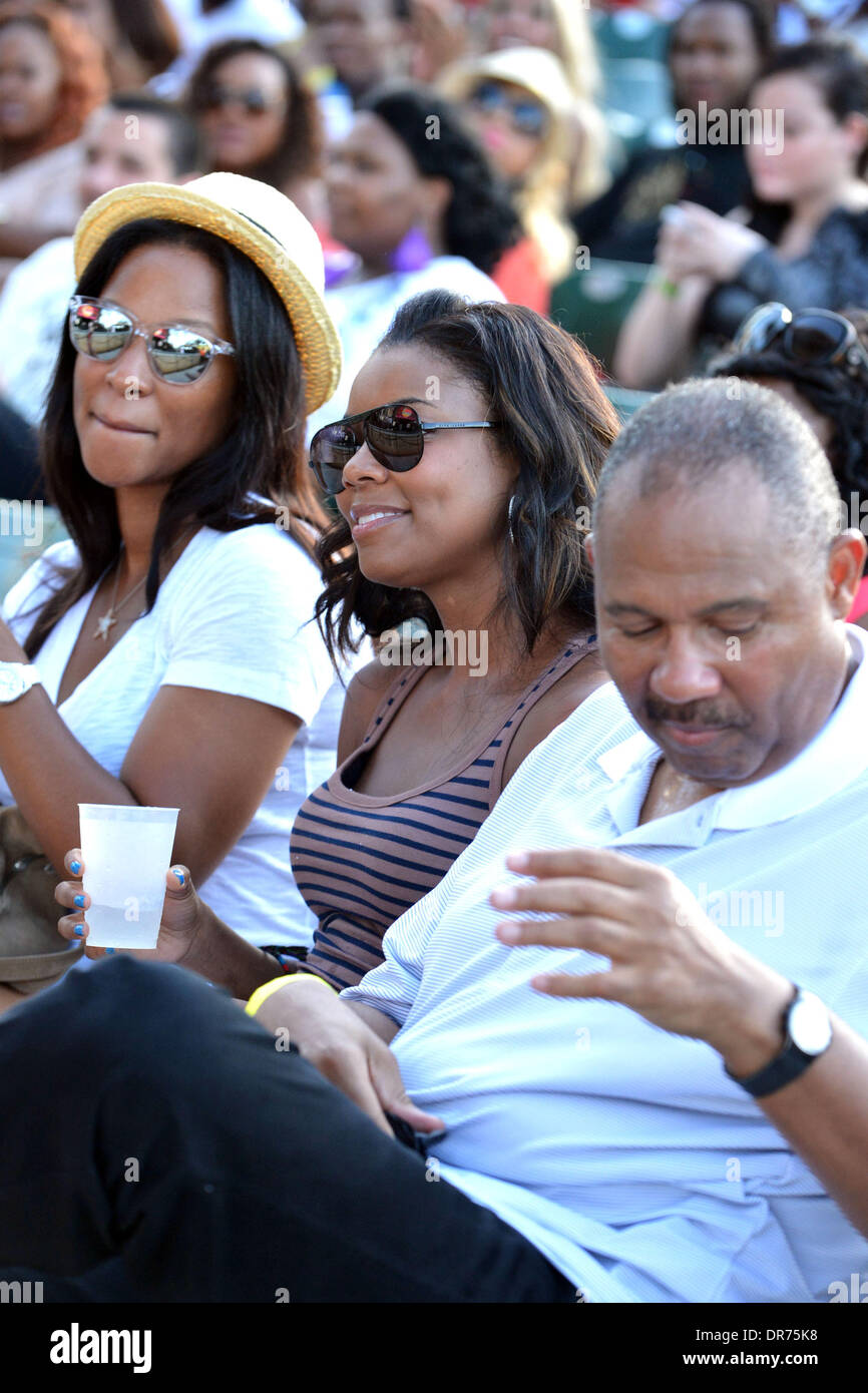 Gabrielle Union attends the Radio One Festival At Klipsch Amphitheater ...