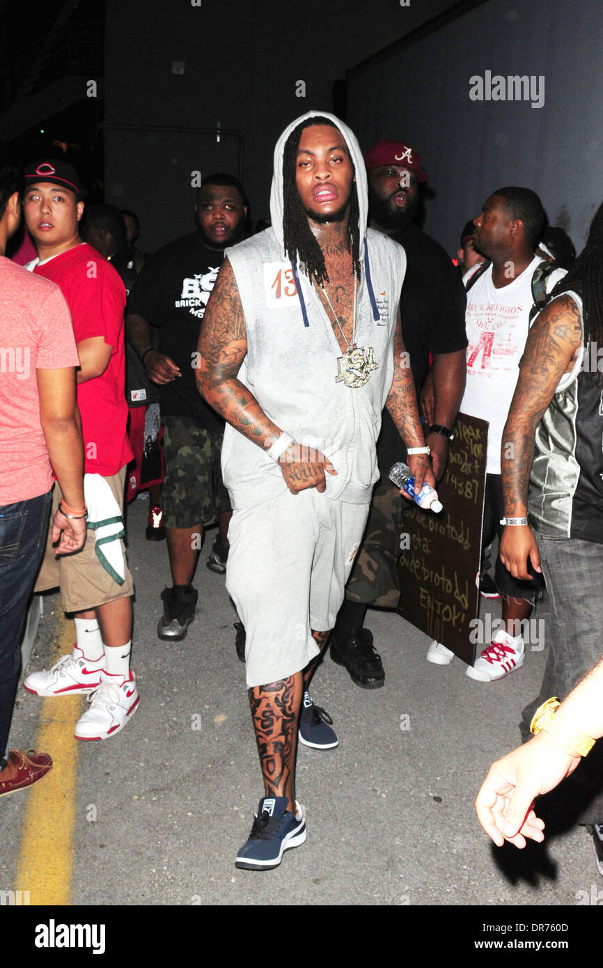 Waka Flocka performs at the Radio One Festival At Klipsch Amphitheater ...