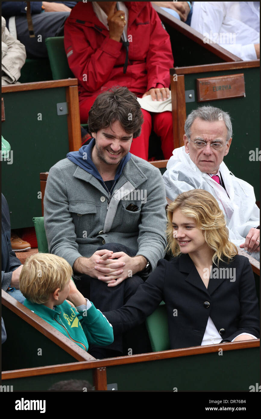Natalia Vodianova, Antoine Arnault and her son Lucas Alexander ...
