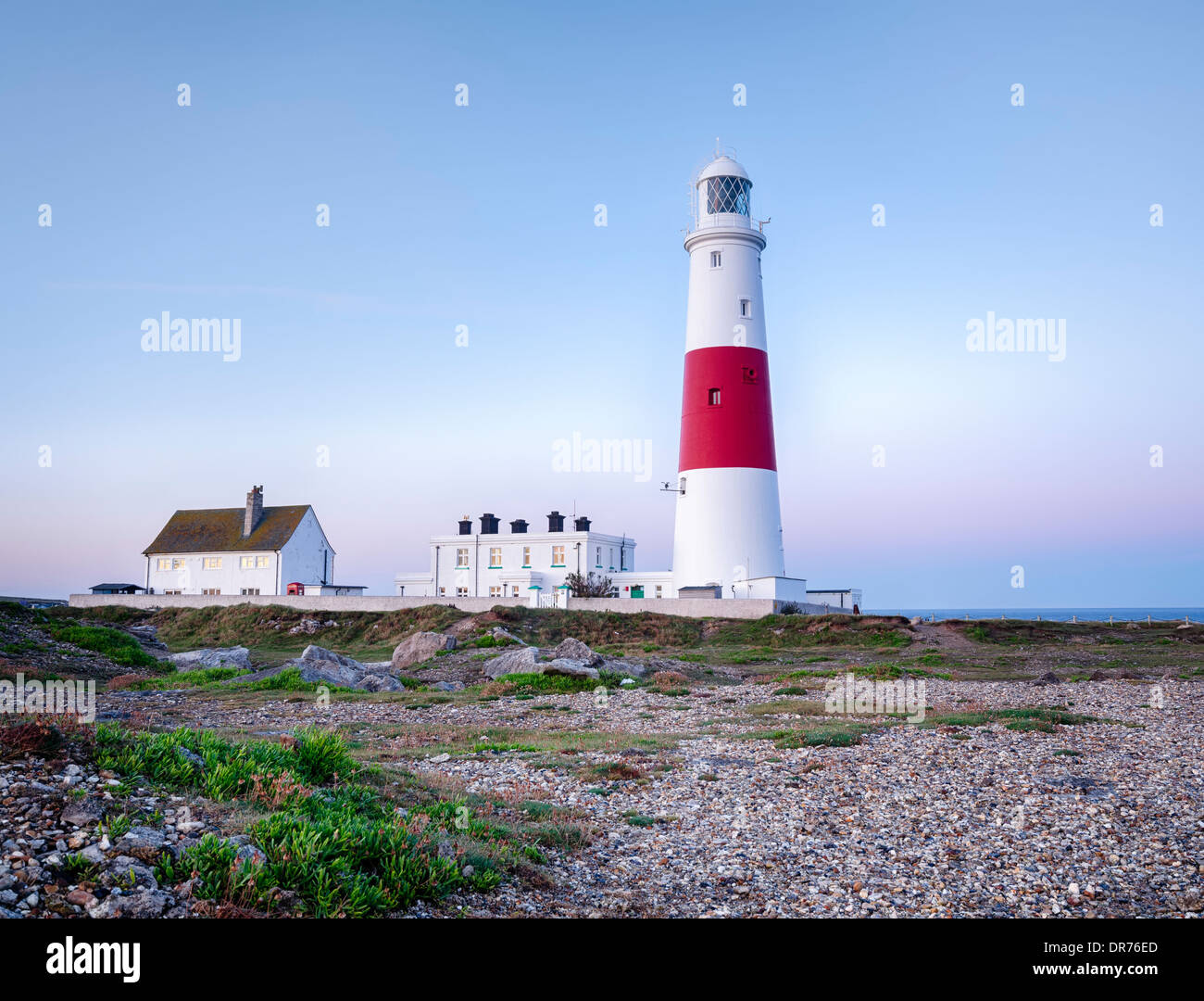 The lighthouse at Portland Bill in Dorset Stock Photo - Alamy