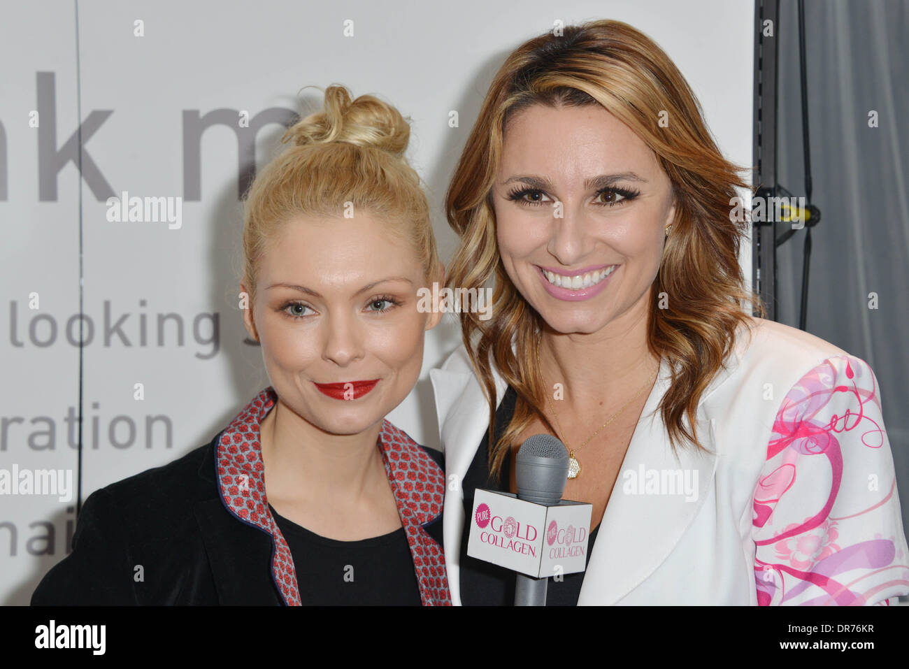 London, UK :Jan Anderson,interview by "Gold Collagen" attends the ...