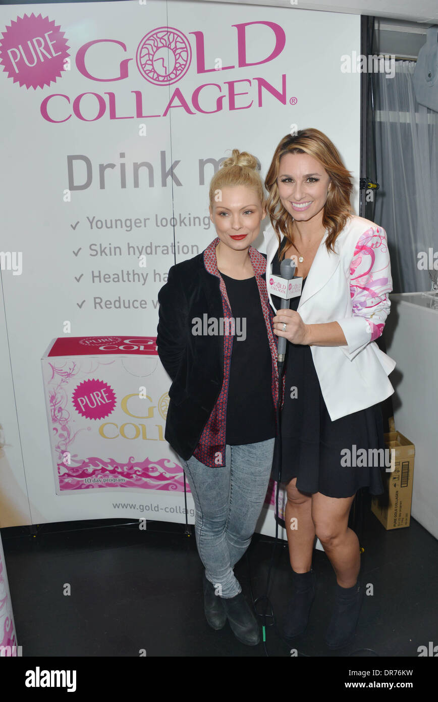 London, UK :Jan Anderson,interview by "Gold Collagen" attends the ...