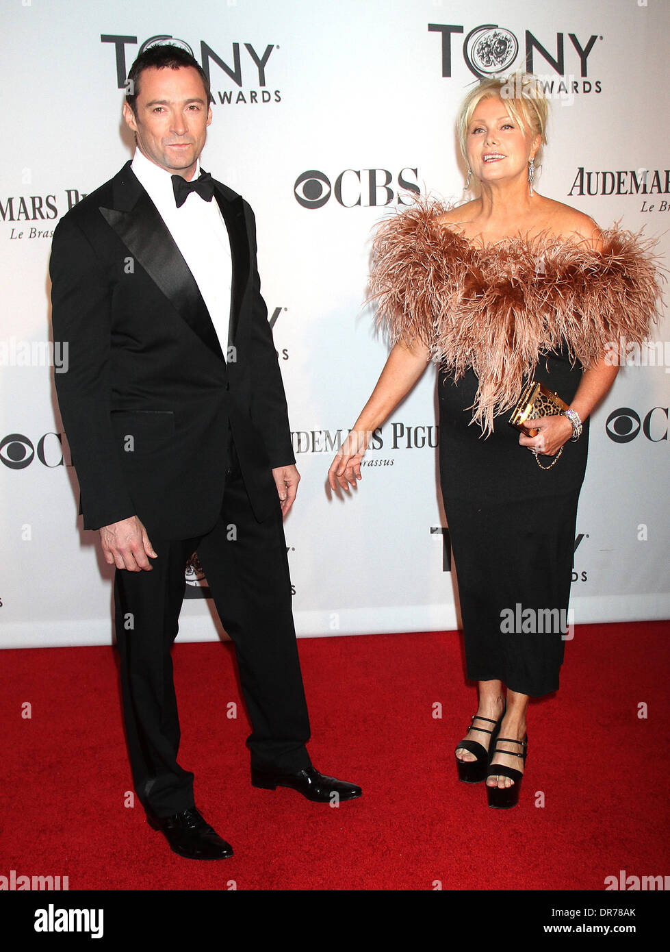Hugh Jackman, Deborra-Lee Furness The 66th Annual Tony Awards, held at ...