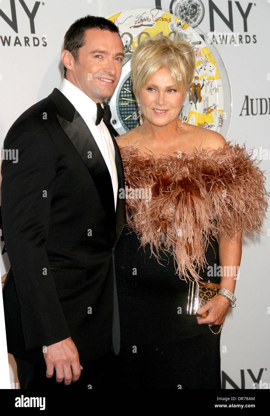 Hugh Jackman, Deborra-Lee Furness The 66th Annual Tony Awards, held at ...