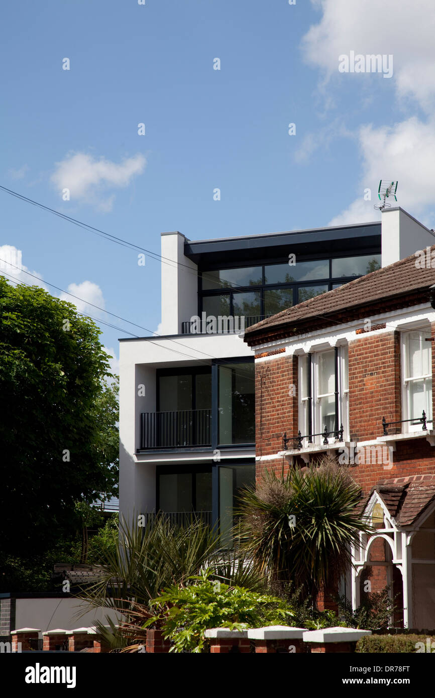 Modern terraces hi-res stock photography and images - Alamy