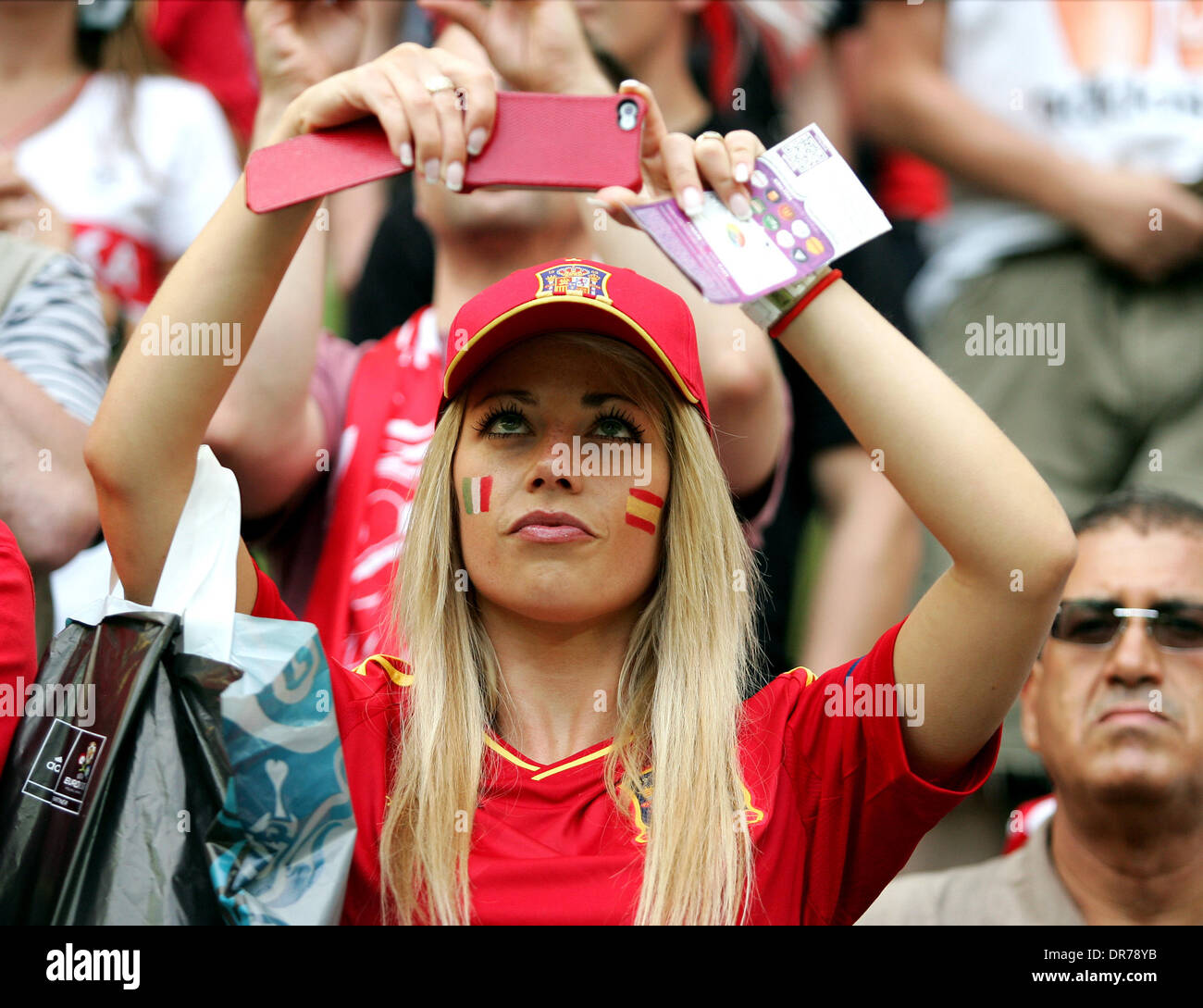Atmosphere Fans from 16 countries across Europe have come together in ...