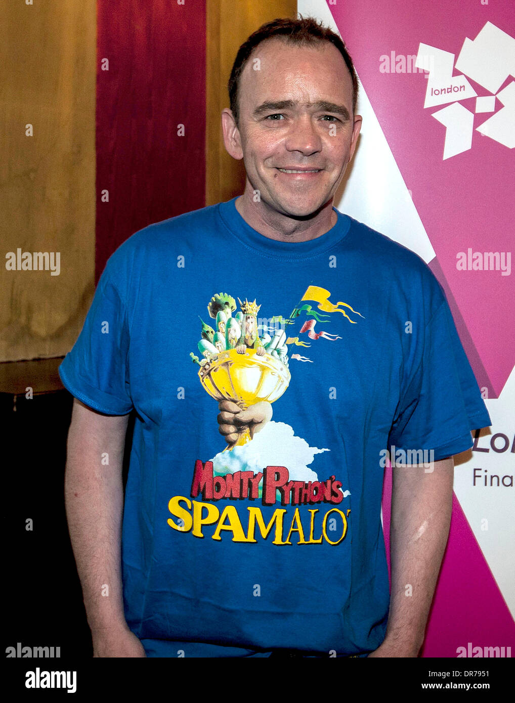 Todd Carty who plays Patsy in "Monty Python's Spamalot" appears at a ...