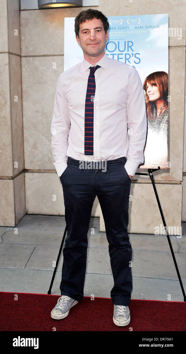 Mark Duplass, Los Angeles Premiere of 'Your Sister's Sister' - Arrivals ...