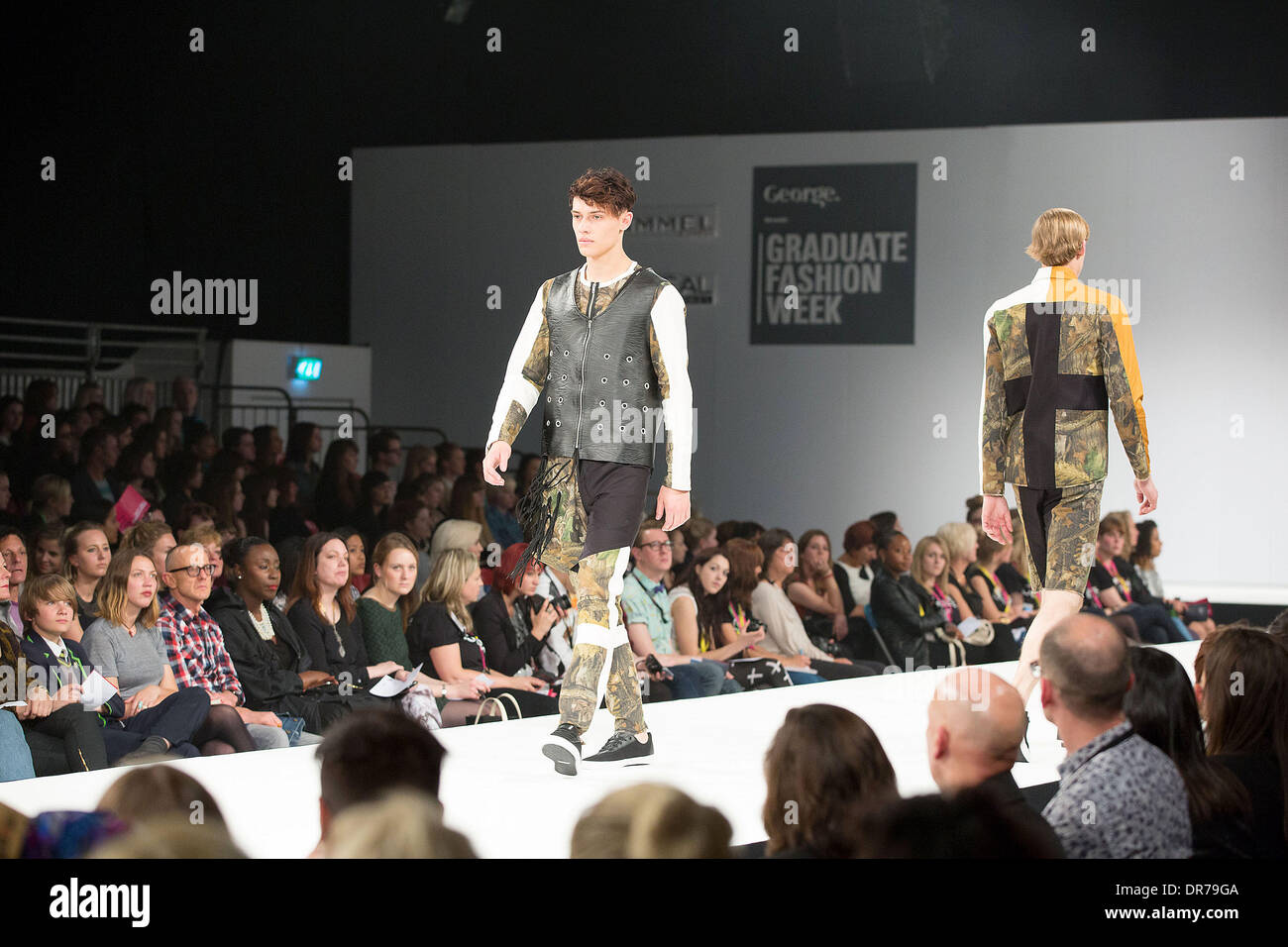 Models The Nottingham Trent University fashion show at Graduate Fashion ...