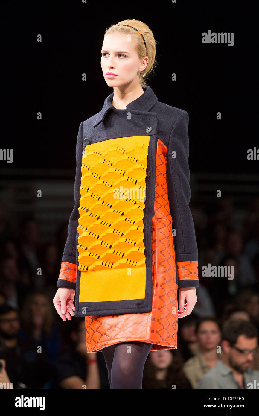 Model The Nottingham Trent University fashion show at Graduate Fashion ...