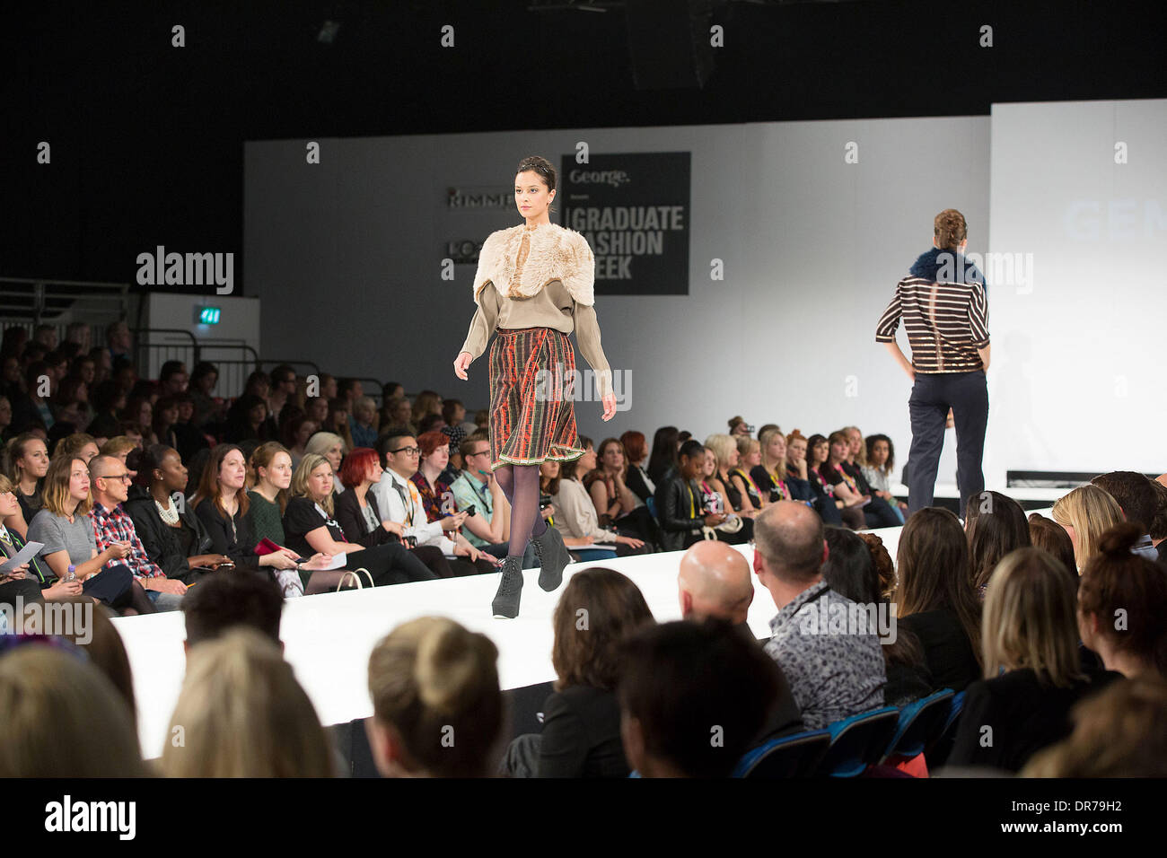 Models The Nottingham Trent University fashion show at Graduate Fashion ...