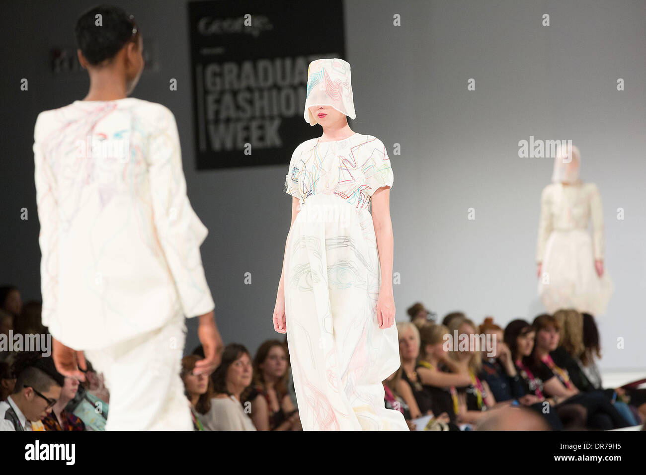 Models The Nottingham Trent University fashion show at Graduate Fashion ...