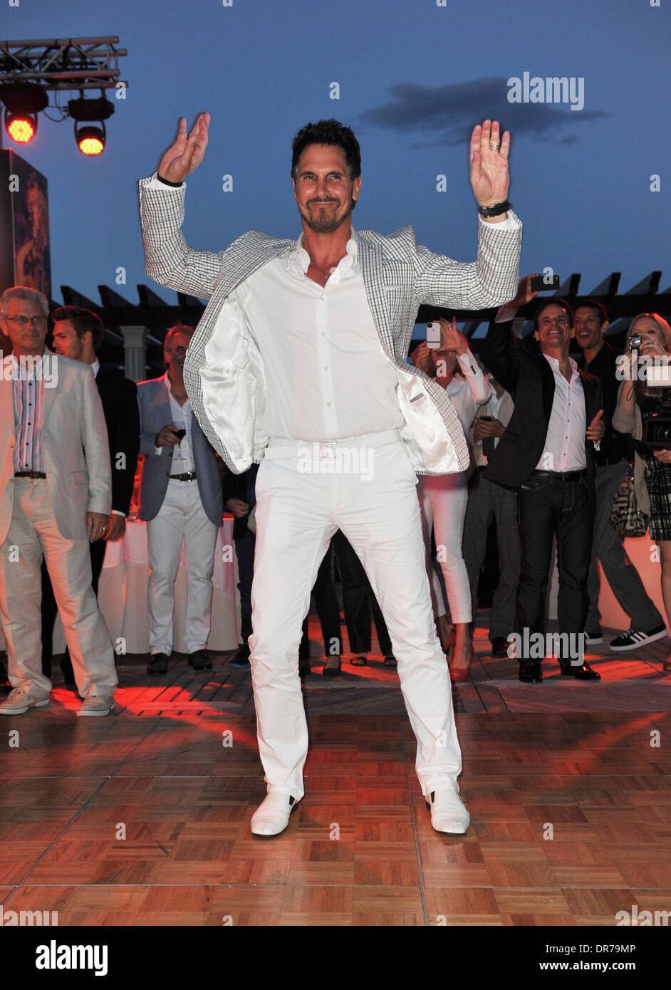 Don Diamont attends a party to celebrate 25 years of the soap opera ...