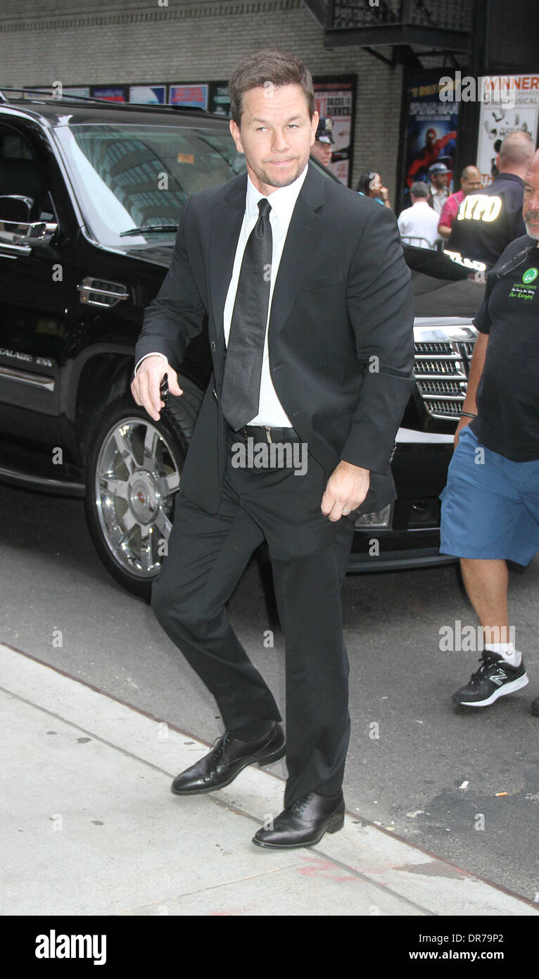 Mark Wahlberg 'The Late Show with David Letterman' at the Ed Sullivan ...