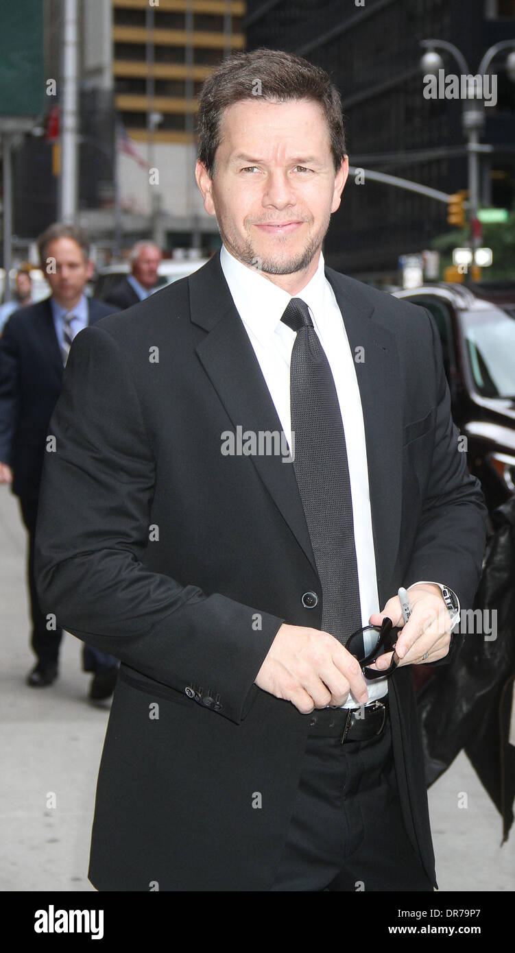 Mark Wahlberg 'The Late Show with David Letterman' at the Ed Sullivan ...