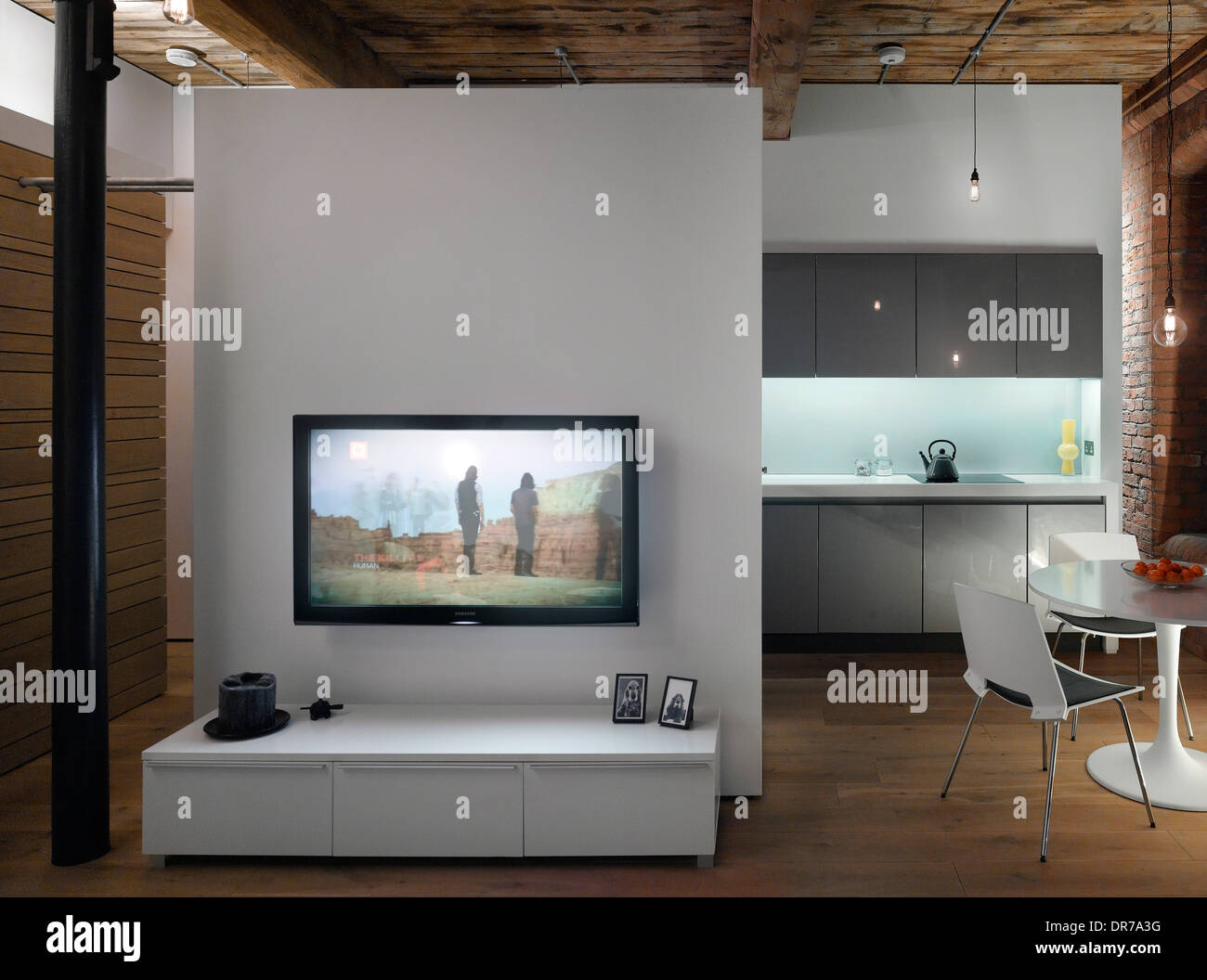 Housing ceiling and apartment chair inside building hi-res stock ...