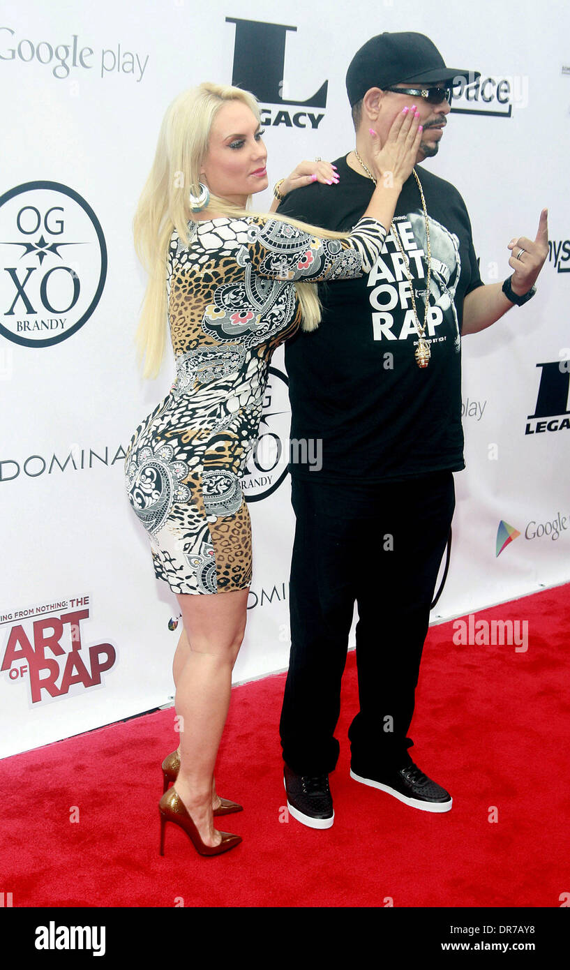 Coco and Ice-T, at the New York Premiere of 'Something From Nothing ...