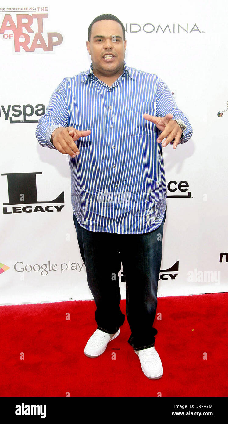 DJ Enuff, at the New York Premiere of 'Something From Nothing: The Art ...