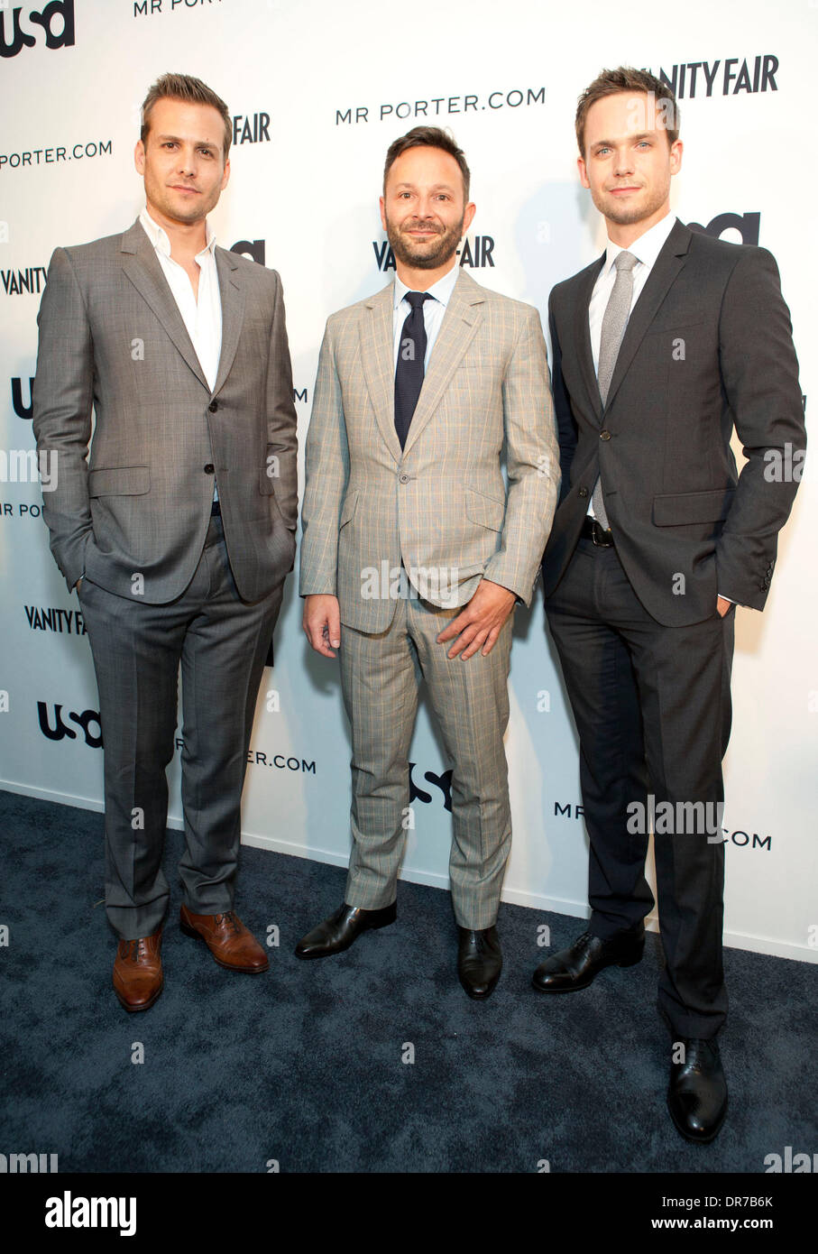 Gabriel Macht, Jeremy Lang Meade and Patrick J. Adams USA Network and ...