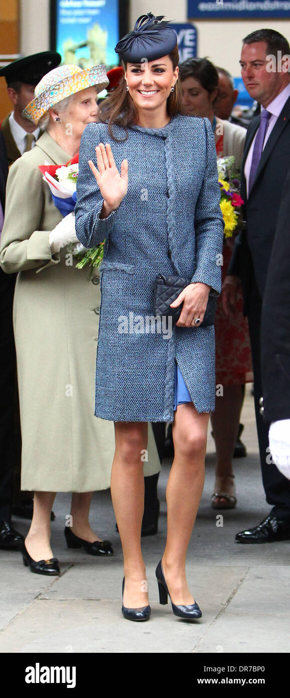 Catherine, Duchess of Cambridge, aka Kate Middleton arrives at ...