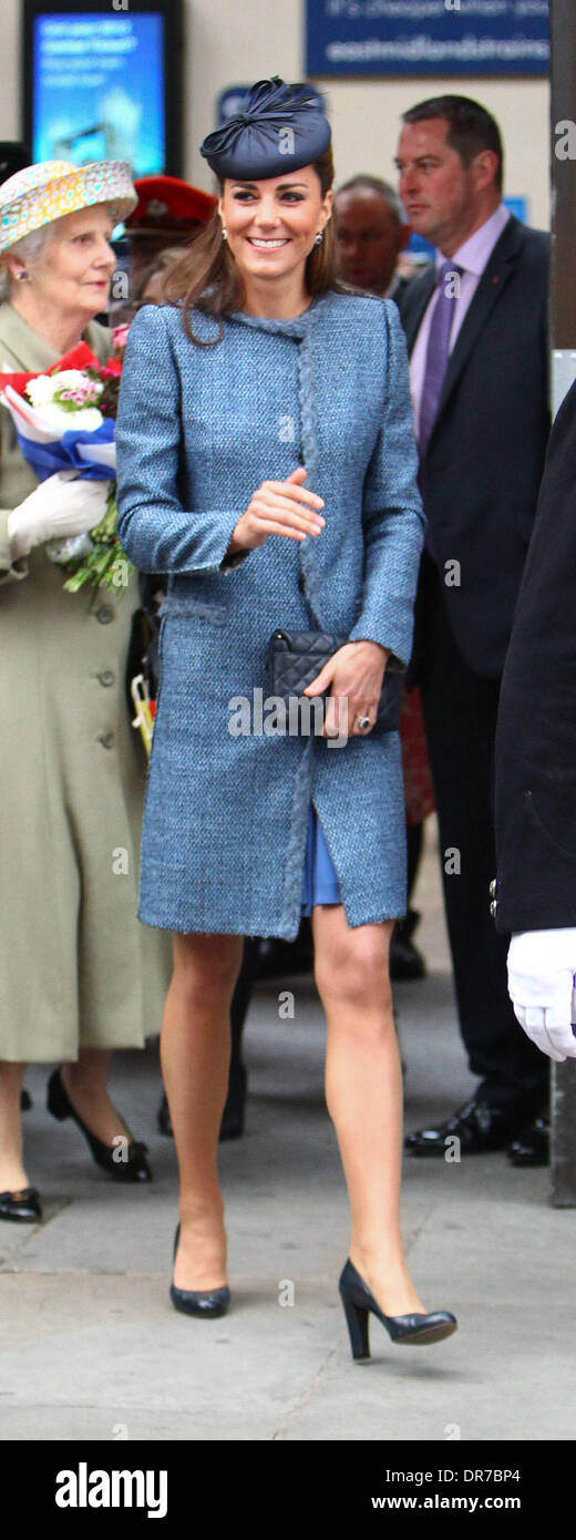 Catherine, Duchess of Cambridge, aka Kate Middleton arrives at ...