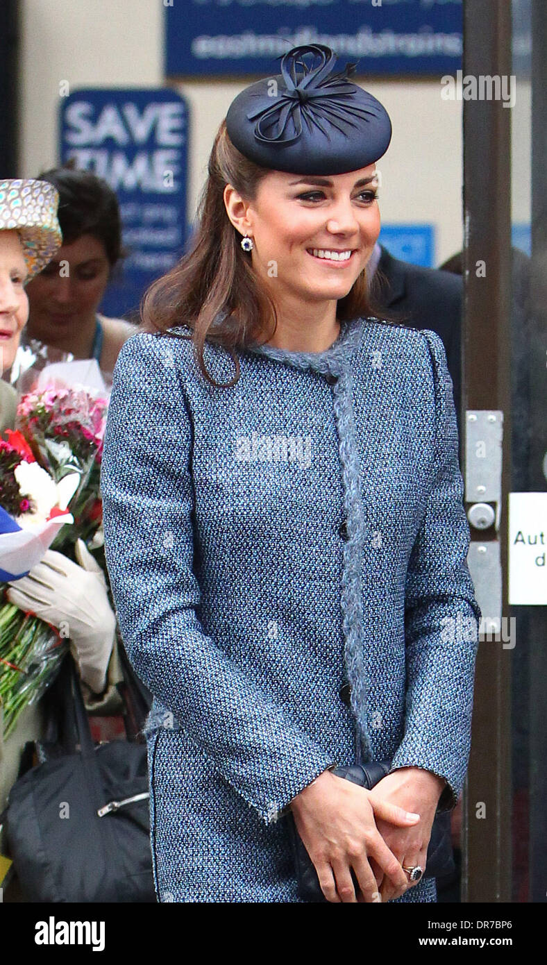 Catherine, Duchess of Cambridge, aka Kate Middleton arrives at ...
