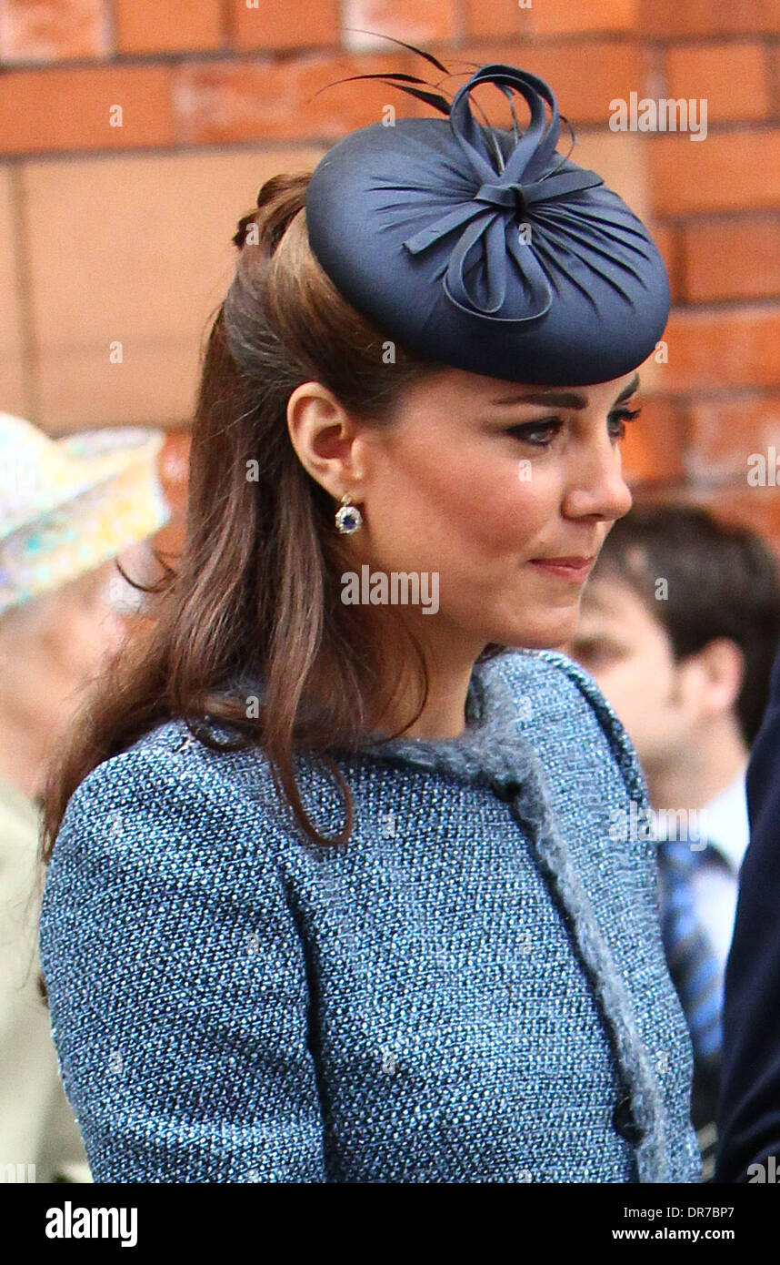 Catherine, Duchess of Cambridge, aka Kate Middleton arrives at ...