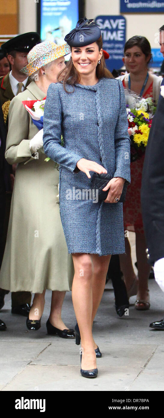 Catherine, Duchess of Cambridge, aka Kate Middleton arrives at ...