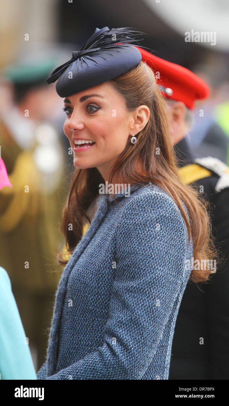 Catherine, Duchess of Cambridge, aka Kate Middleton arrives at market ...