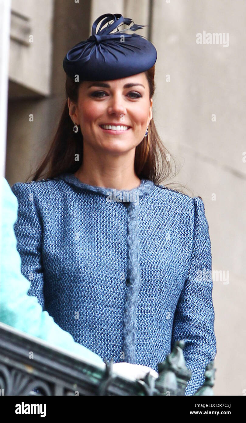 Catherine, Duchess of Cambridge, aka Kate Middleton at a Market Square ...