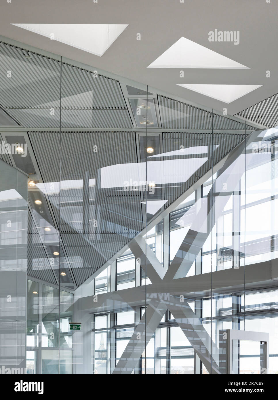 Interior view of The Crystal, Copenhagen, Denmark Stock Photo - Alamy