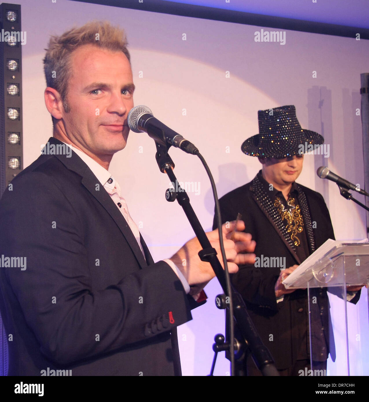 Julian Bennett and Boy George The London Bar & Club Awards 2012 held at ...