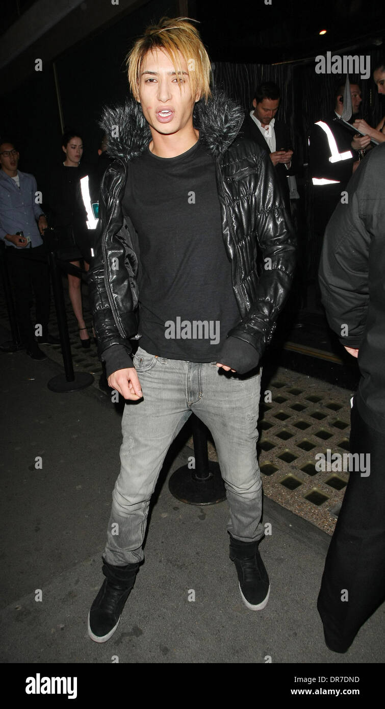 Nat Weller Celebrities outside Whisky Mist club London, England - 13.06 ...