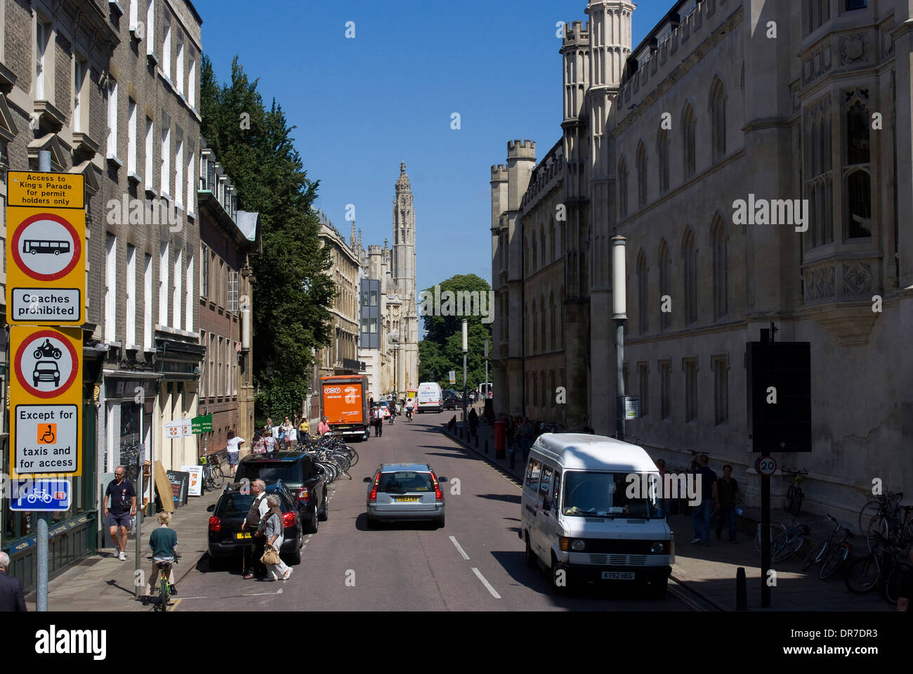 Town view, Cambridge, Cambridgeshire, England Stock Photo - Alamy