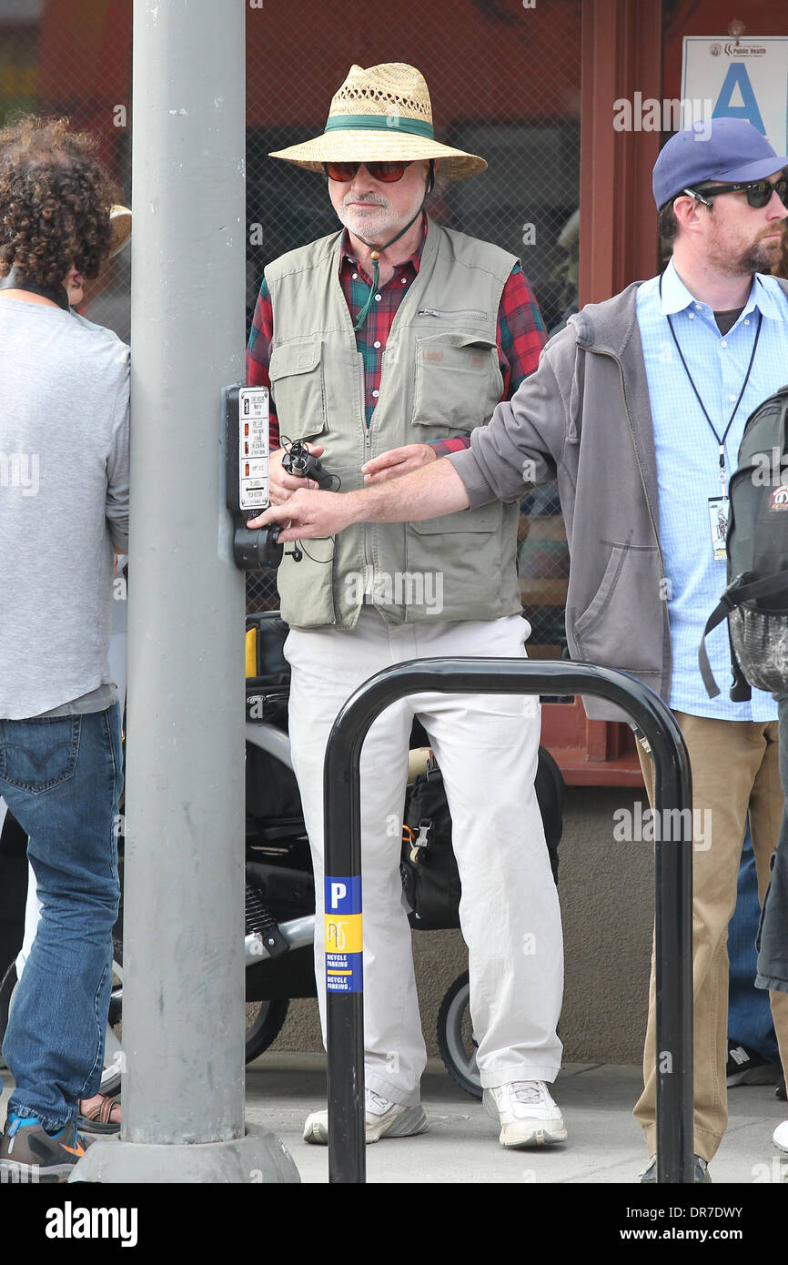 Director Director Terrence Malick Filming on location in Venice Beach ...