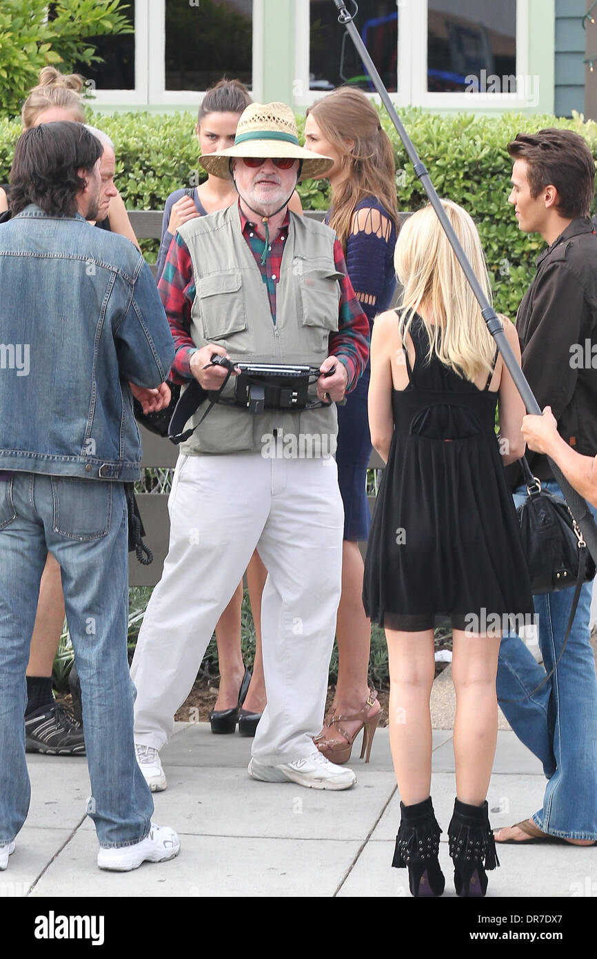 Director Director Terrence Malick Filming on location in Venice Beach ...