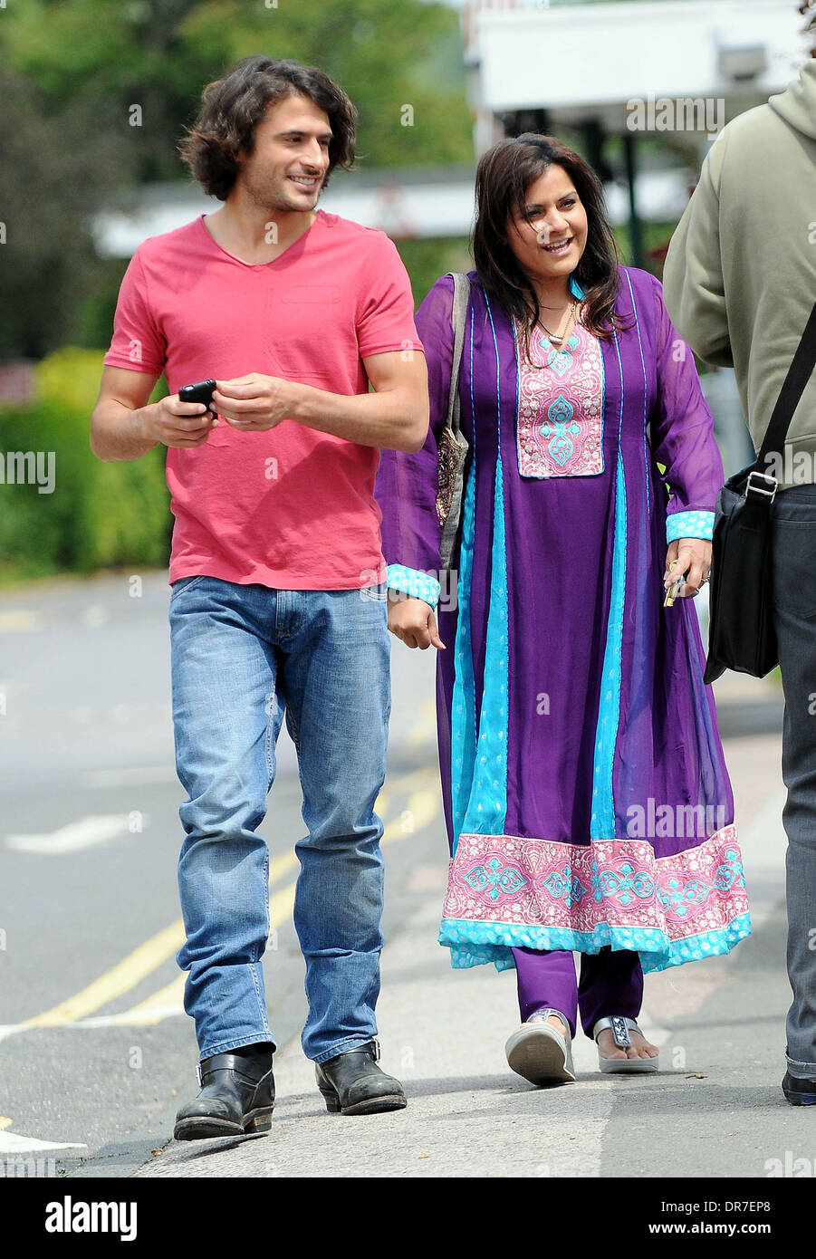 Marc Elliot outside BBC Elstree Studios in Borehamwood Hertfordshire ...