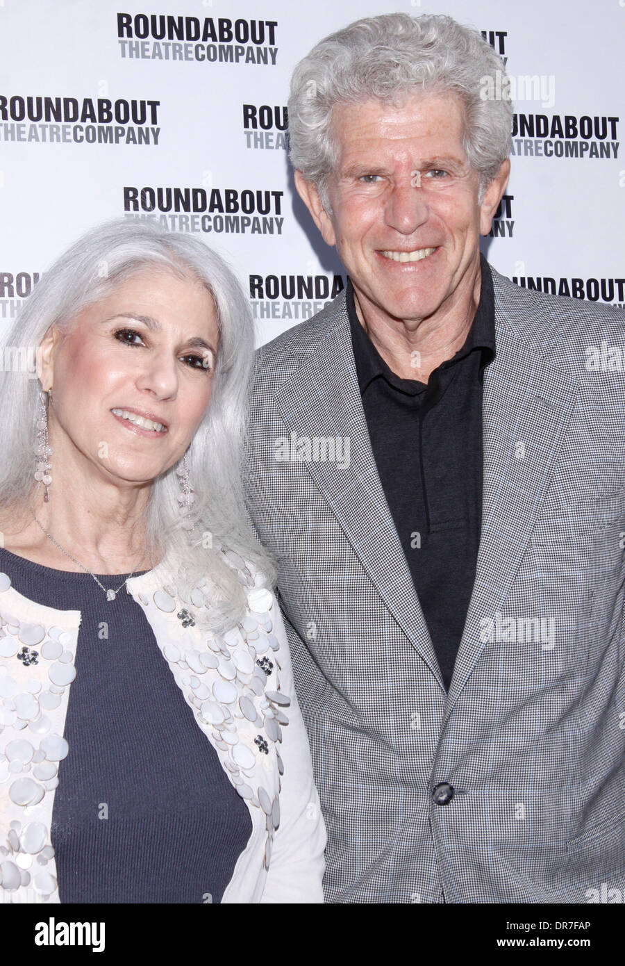 Jamie deRoy and Tony Roberts Opening night of the Broadway play 'Harvey ...