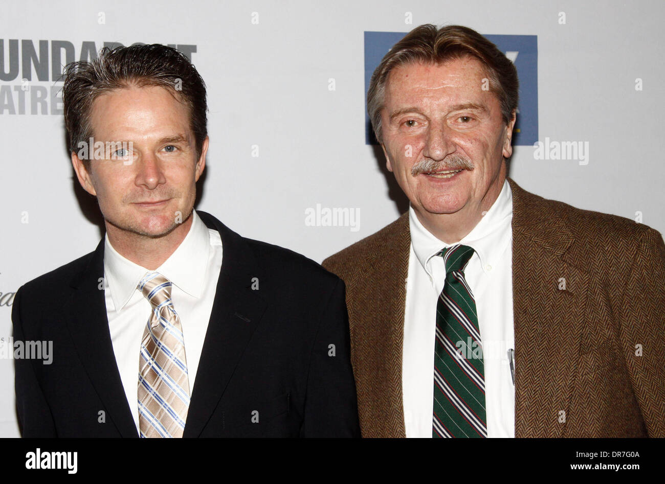 Peter Benson and Larry Bryggman Opening night for the Broadway play ...