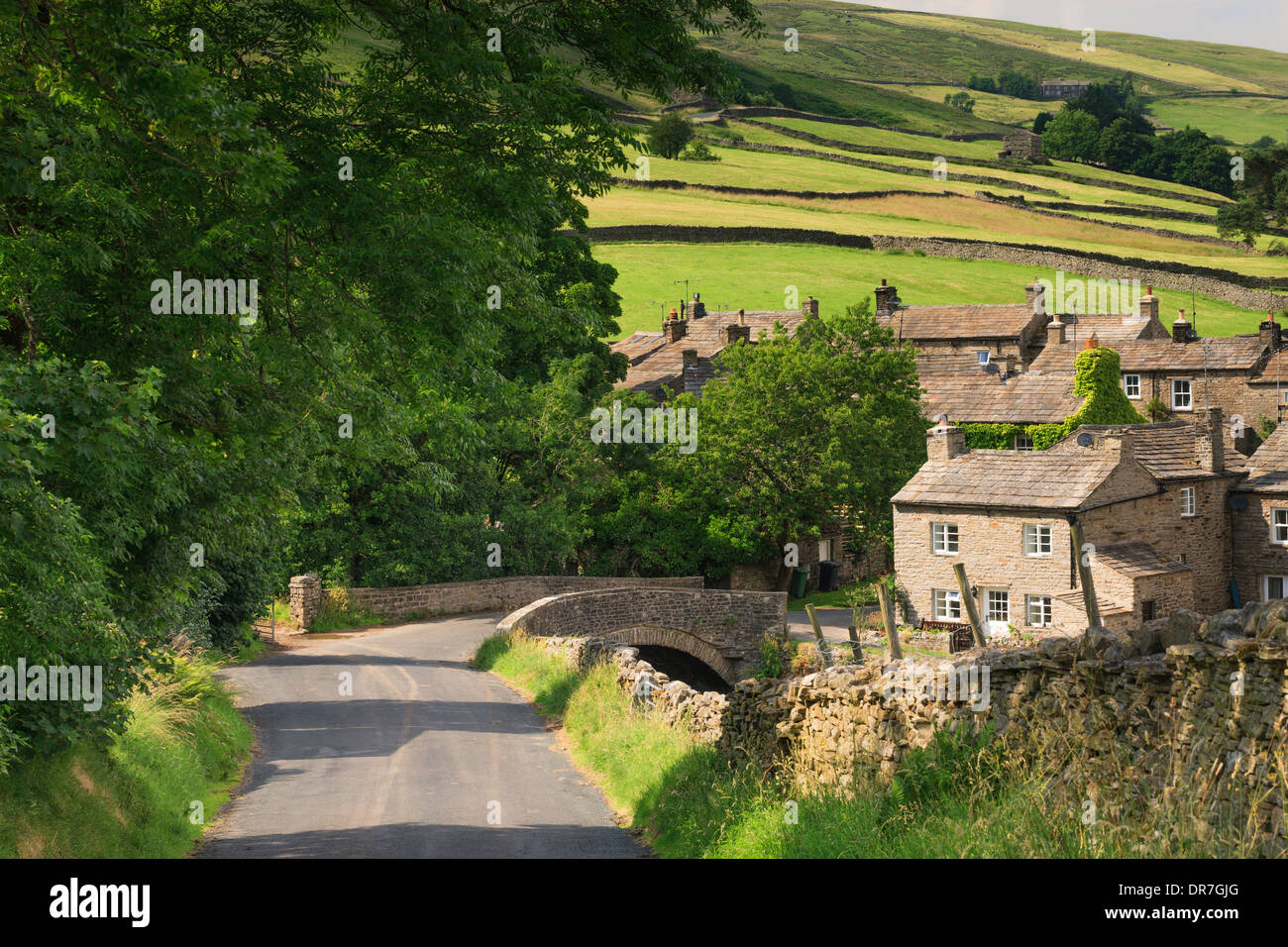 Thwaite Muker Richmondshire North Yorkshire England Stock Photo - Alamy