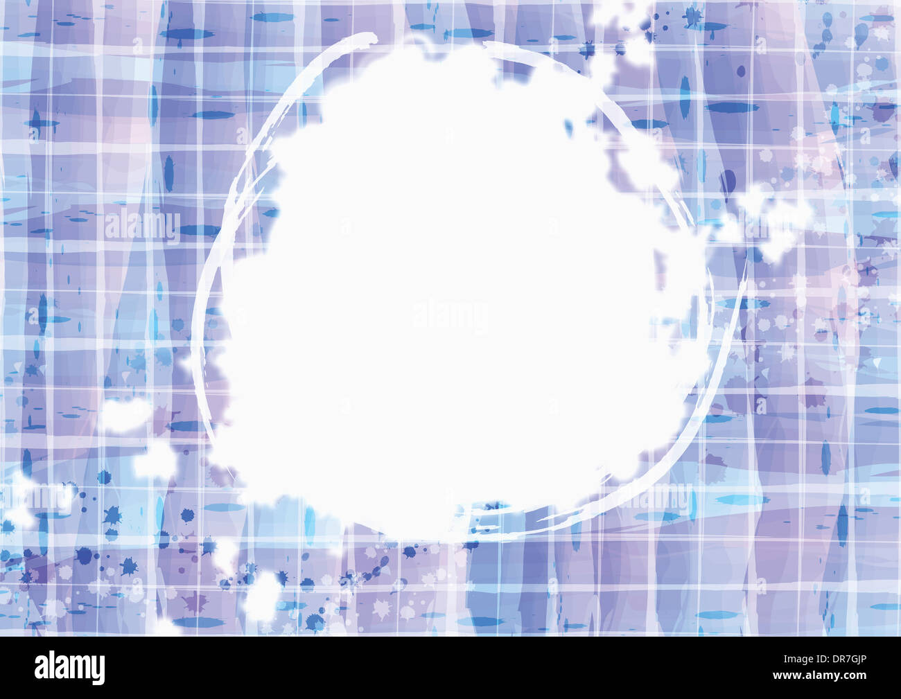 illustration of memo template featuring checked background Stock Photo ...