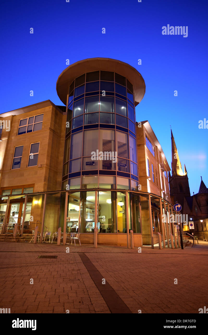 Tudor Square, Sheffield Architecture, City at Night Stock Photo - Alamy